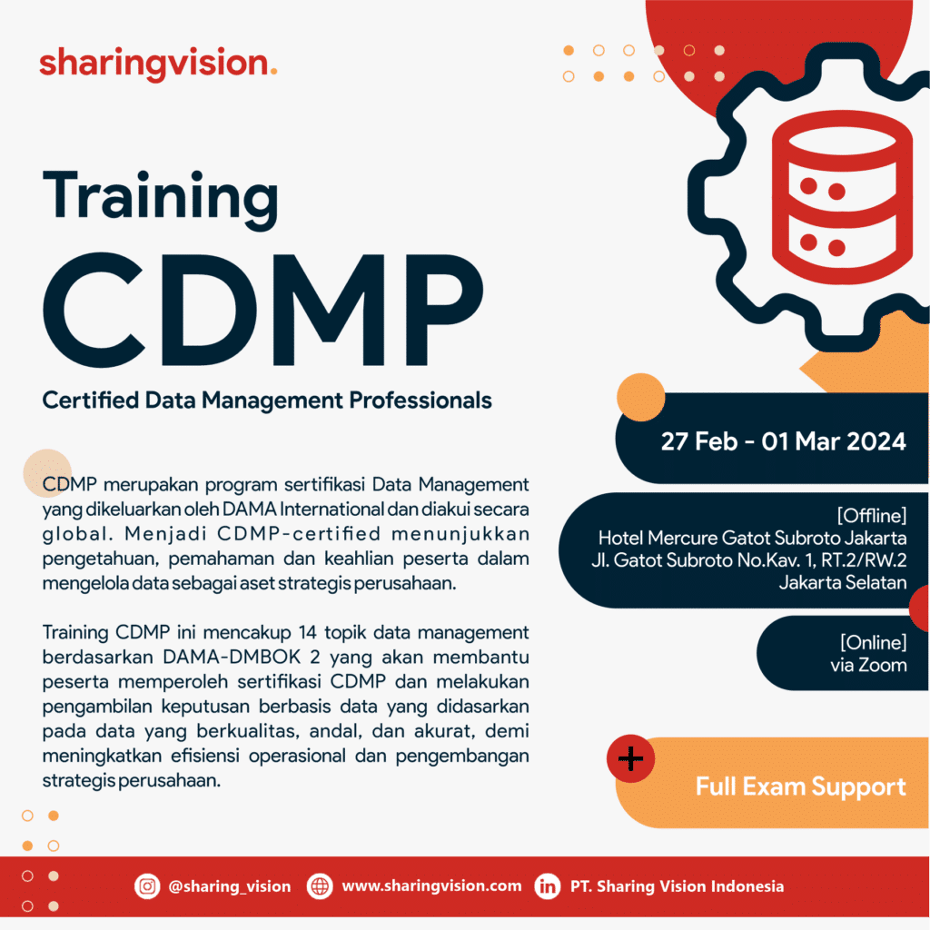 Certified Data Management Professional (CDMP) | Sharing Vision